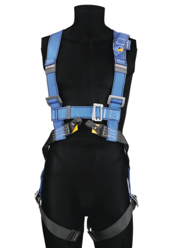 WORKSafe® WSFAB131-20 FULL BODY HARNESS WITH FRONT AND DORSAL ANCHORAGE ...